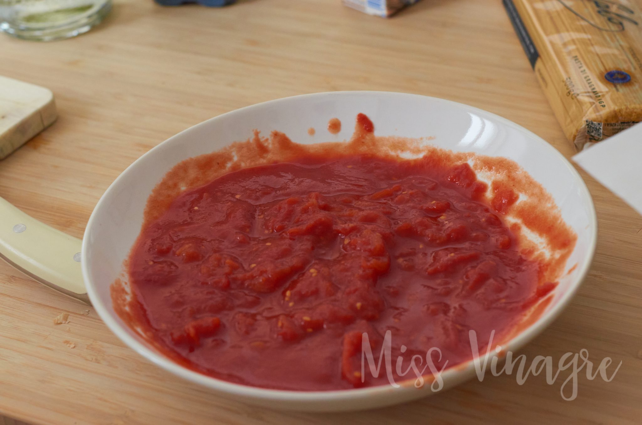 Salsa de tomate al vodka – Miss Vinagre